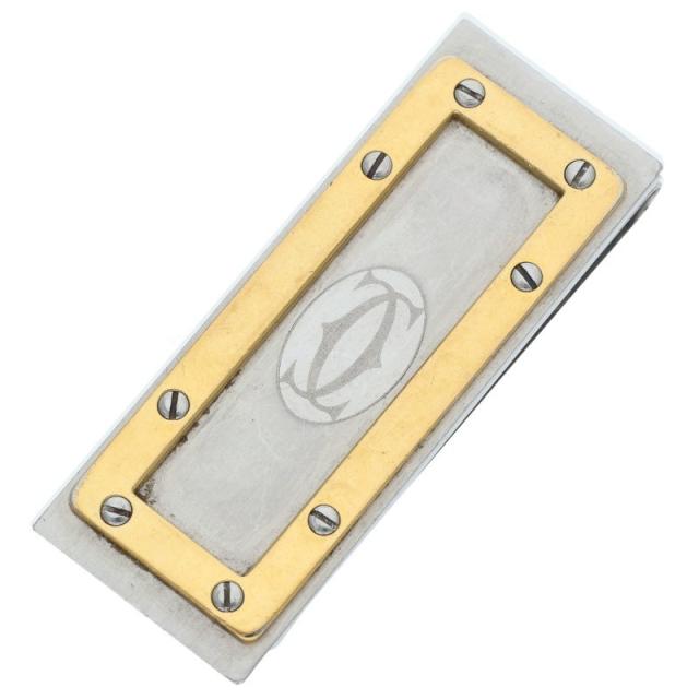 カルティエ   サントス ロゴステンレススティールマネークリップ 中古 BS99