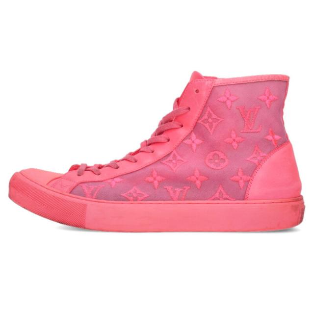 ルイヴィトン サイズ:7.5  タトゥーライン モノグラムメッシュハイカットスニーカー 中古 BS99