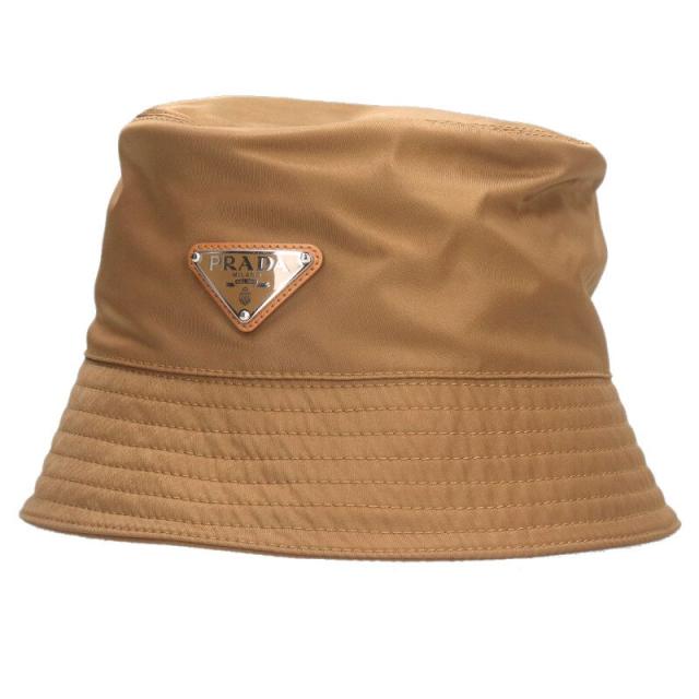 プラダ サイズ:XL  2HC137 三角プレートリナイロンバケットハット 中古 BS99