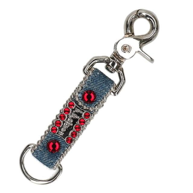 シュプリーム  ビービーサイモン   25SS  b.b. Simon Denim Keychain スタッズデニムキーチェーン 中古 BS99