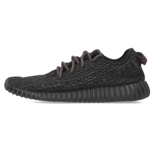 アディダス  イージー サイズ:27.5cm  Yeezy Boost 350 Pirate Black ローカットスニーカー 中古 BS99