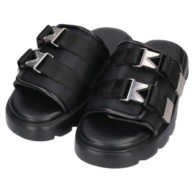 ボッテガヴェネタ サイズ:45  FLASH ダブルバックルフラッシュサンダル 中古 BS99