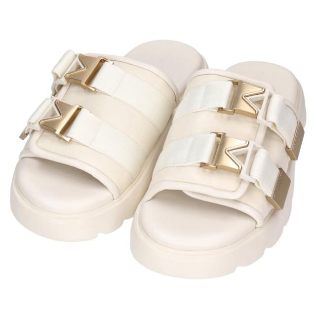 ボッテガヴェネタ サイズ:43  FLASH ダブルバックルフラッシュサンダル 中古 BS99