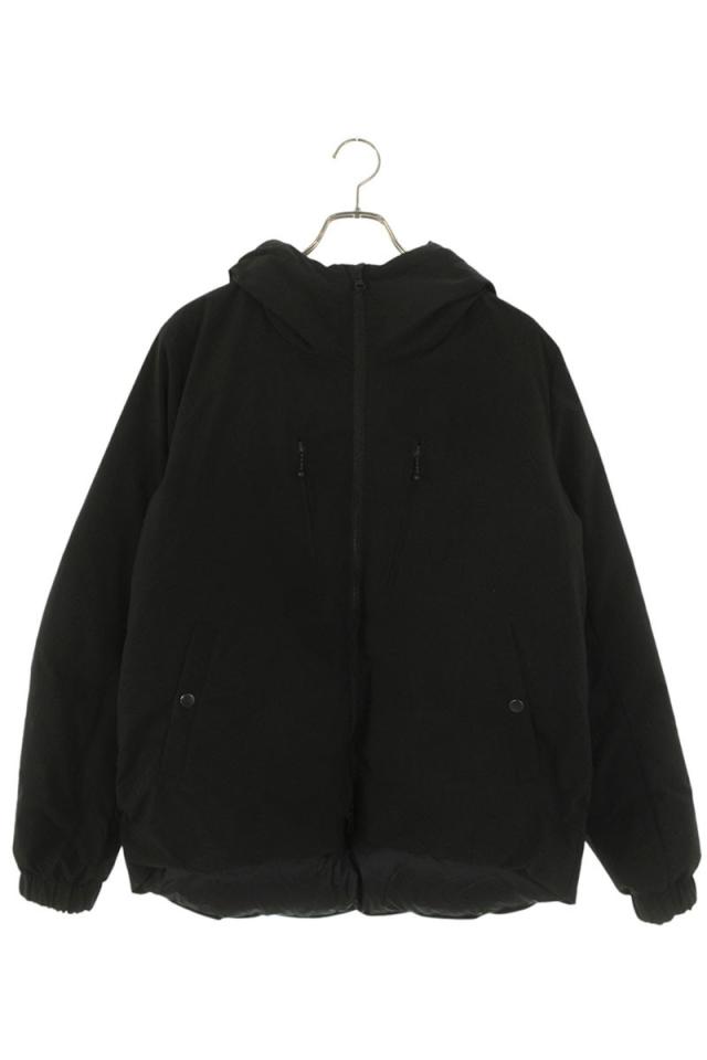 サイト  タイオン サイズ:2  Stitchless Hooded DownJakcet UB-Y07-922 ナイロンジップアップダウンジャケット 中古 BS99