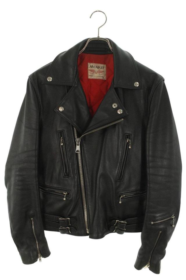 ルイスレザーズ サイズ:32  LIGHTNING TIGHT FIT ライトニングダブルライダースデニムジャケット 中古 BS99