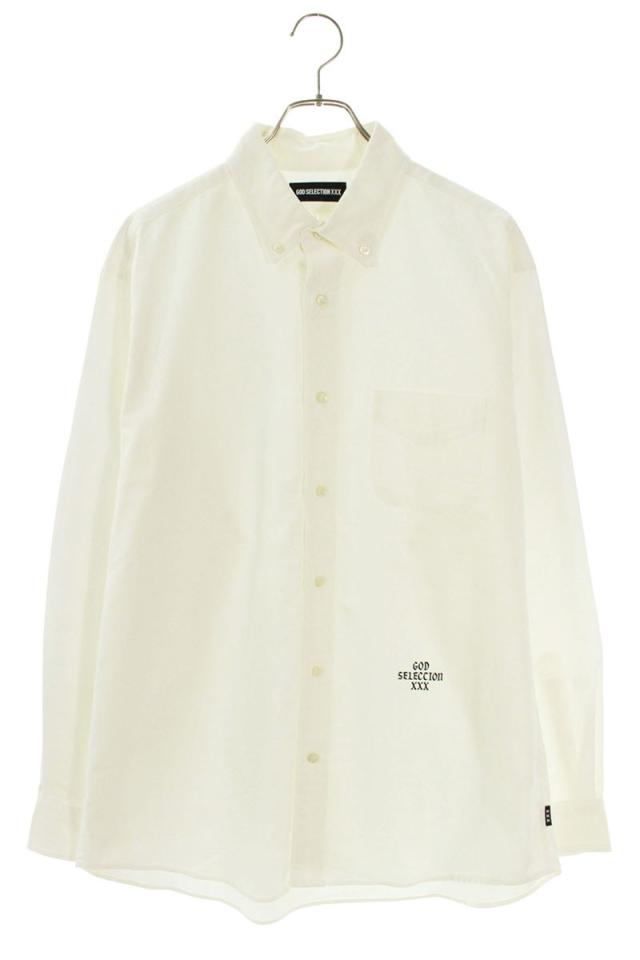 ゴッドセレクショントリプルエックス サイズ:L ロゴプリント長袖シャツ 中古 BS99