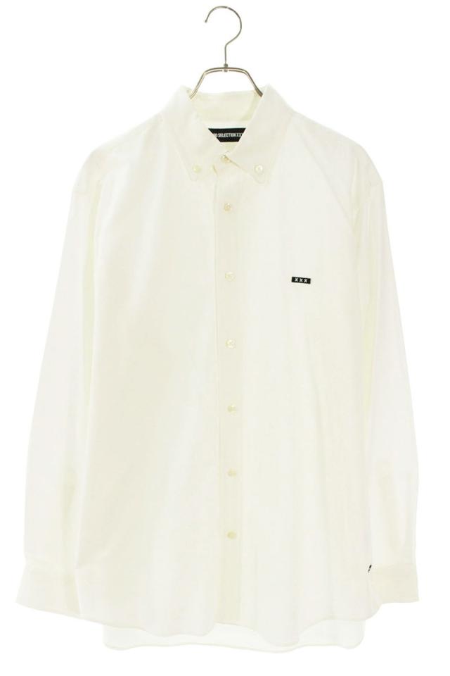 ゴッドセレクショントリプルエックス サイズ:L ロゴワッペン長袖シャツ 中古 BS99
