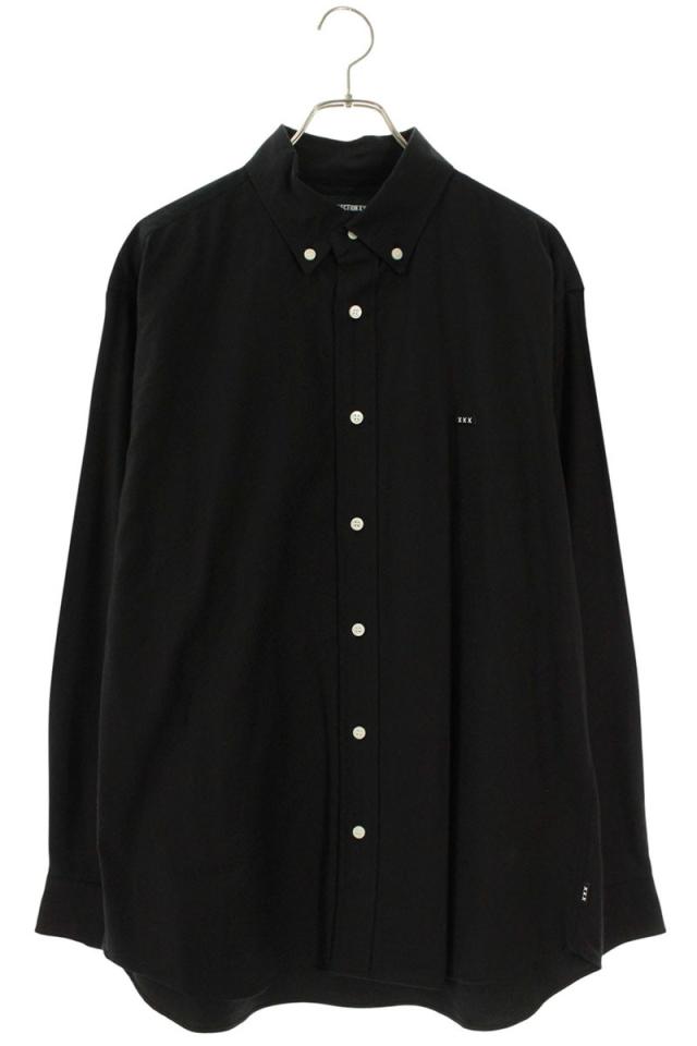 ゴッドセレクショントリプルエックス サイズ:L ロゴワッペン長袖シャツ 中古 BS99