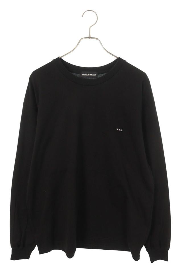 ゴッドセレクショントリプルエックス サイズ:L ロゴワッペン長袖カットソー 中古 BS99