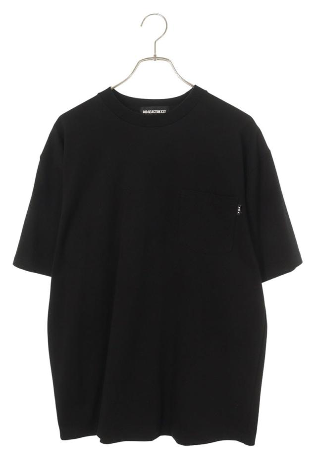 ゴッドセレクショントリプルエックス サイズ:L バックプリントポケットTシャツ 中古 BS99