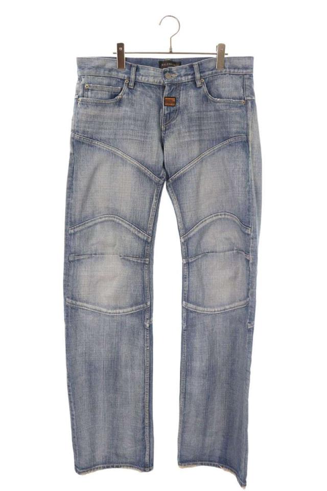 バレンシアガ サイズ:M  25SS  833433 TSW69 ウォッシュドデニムパンツ 中古 OM10