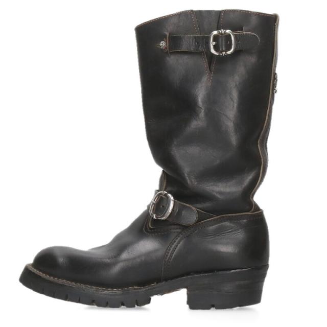 クロムハーツ サイズ:8E  BOSS ボス ガンスリンガーレザーエンジニアブーツ 中古 SJ02