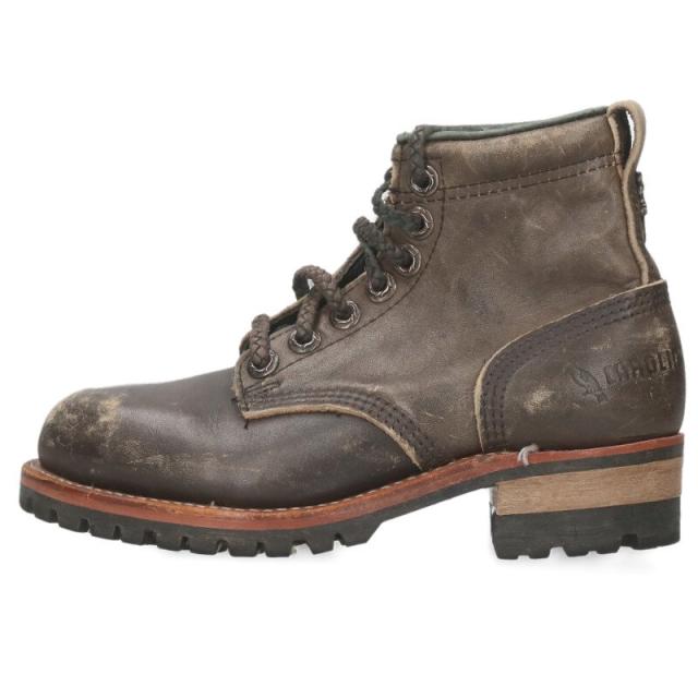 クロムハーツ キャロライナ JOBMASTER ジョブマスター レースアップレザーブーツ 中古 GZ11