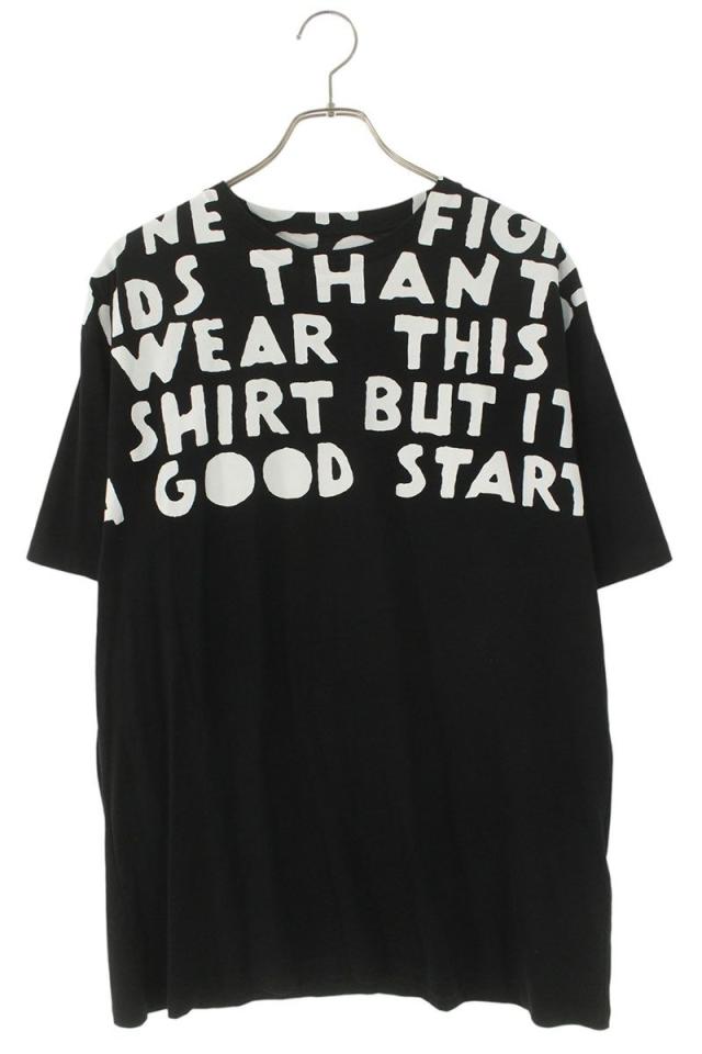 メゾンマルジェラ サイズ:M  S51GC0427 エイズプリントTシャツ 中古 BS99