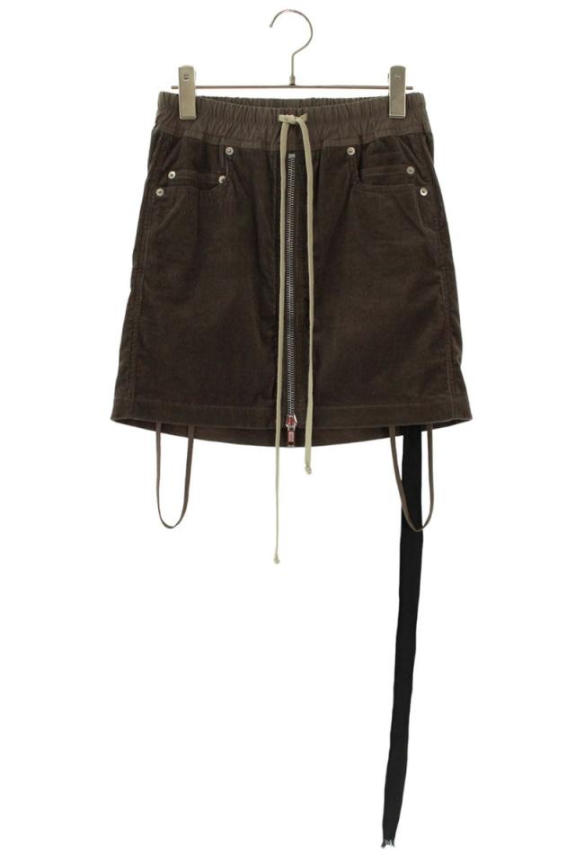ダークシャドウ サイズ:XS  DS02B4345-VS ジップアップドローストリングミニスカート 中古 BS99