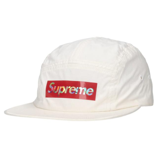 シュプリーム   19SS  Holographic Logo Camp Cap ボックスロゴキャンプキャップ帽子 中古 BS99