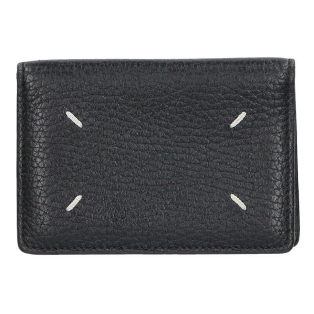 メゾンマルジェラ  4ステッチレザーカードケース 中古 BS99