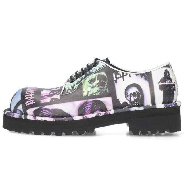 キッズラブゲイト サイズ:8.5  KOU DERBY グラフィックプリントシューズ 中古 BS99