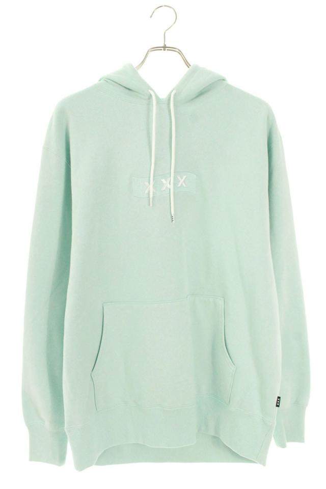 ゴッドセレクショントリプルエックス サイズ:L X刺繍パーカー 中古 BS99