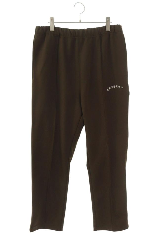 ゴッドセレクショントリプルエックス サイズ:L ロゴ刺繍トラックロングパンツ 中古 BS99