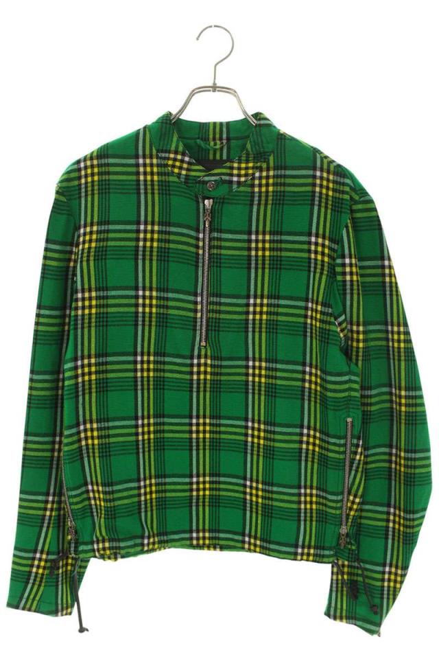 クロムハーツ サイズ:S  EZ RIDER イージーライダー マサイチェックハーフジップブルゾン 中古 OK15