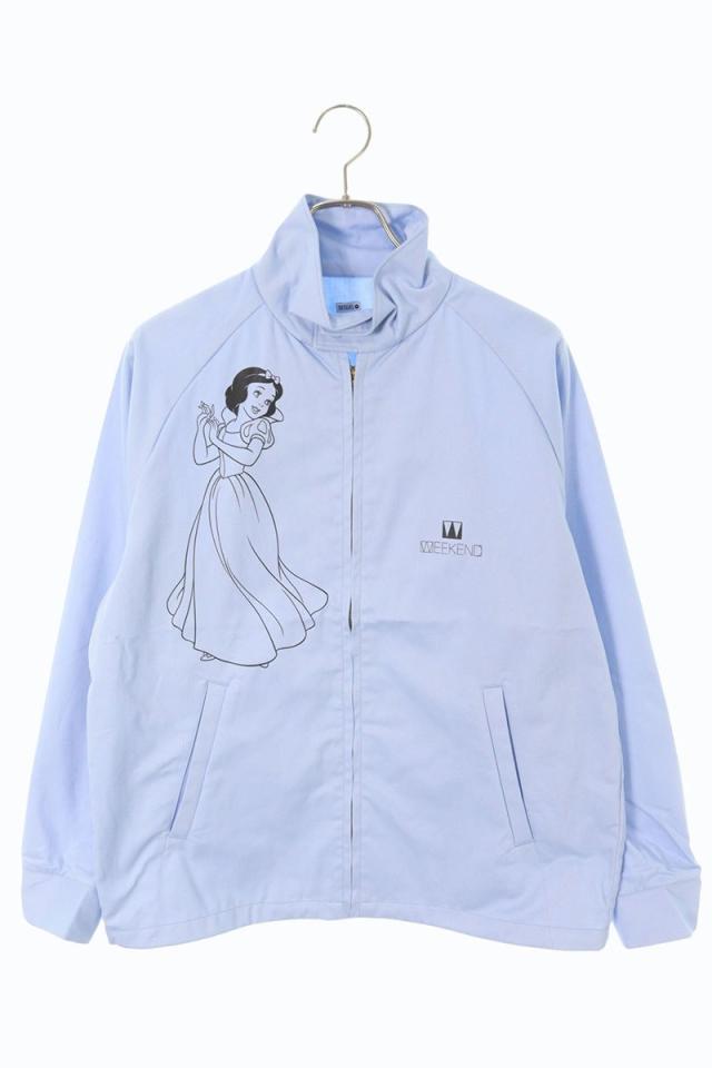 シークエル サイズ:M  24AW  WE-24AW-SWJK-01 WEEKEND  WHITEプリントブルゾン 中古 BS99