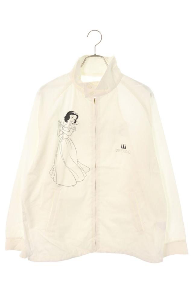 シークエル サイズ:XL  24AW  WE-24AW-SWJK-01 WEEKEND  WHITEプリントブルゾン 中古 BS99