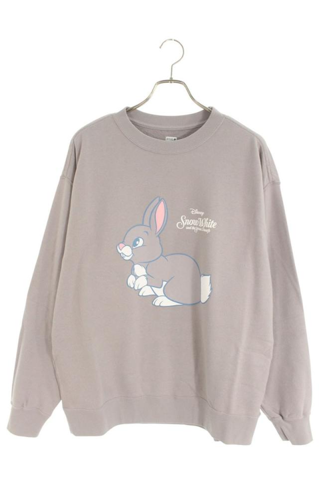 シークエル サイズ:XL  24AW  SQ-24AW-SWCS-04  WHITEプリントスウェット 中古 BS99