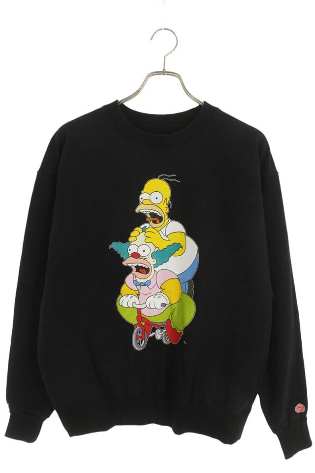 シークエル サイズ:S  24AW  SQ-24AW-TSCS-01 Simpsonsプリントスウェット 中古 BS99