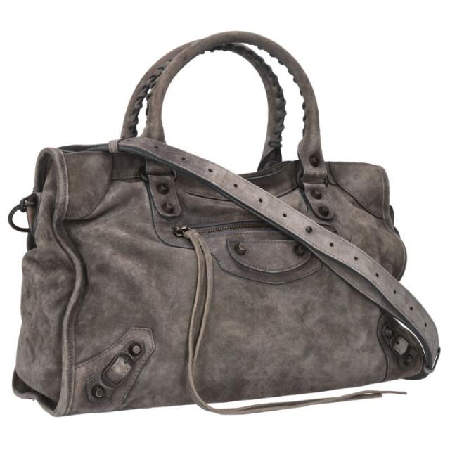 バレンシアガ   823058 ル シティ ミディアム2WAYショルダーバッグ 中古 SS13