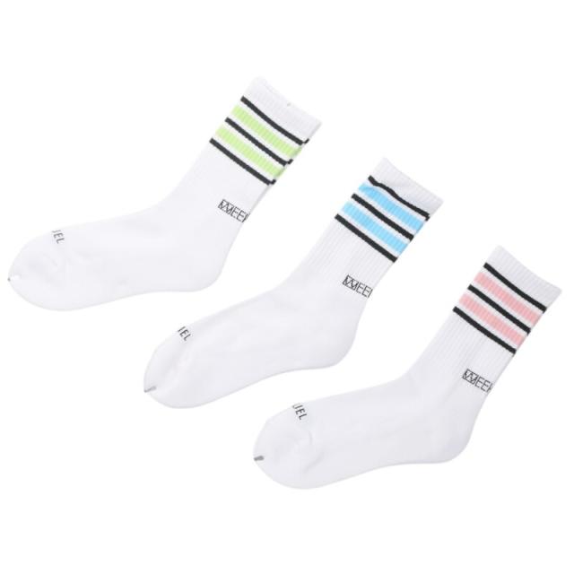 シークエル サイズ:US6〜9  25SS  WE-25SS-SO-02 WEEKEND ロゴプリント靴下 中古 BS99