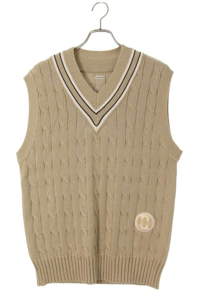 シークエル サイズ:L ニットベスト 中古 BS99