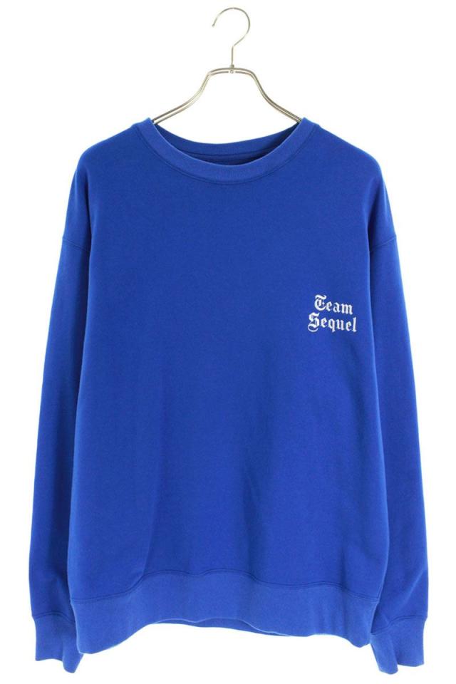 シークエル サイズ:L TEAMSEAQUEL刺繍スウェット 中古 BS99