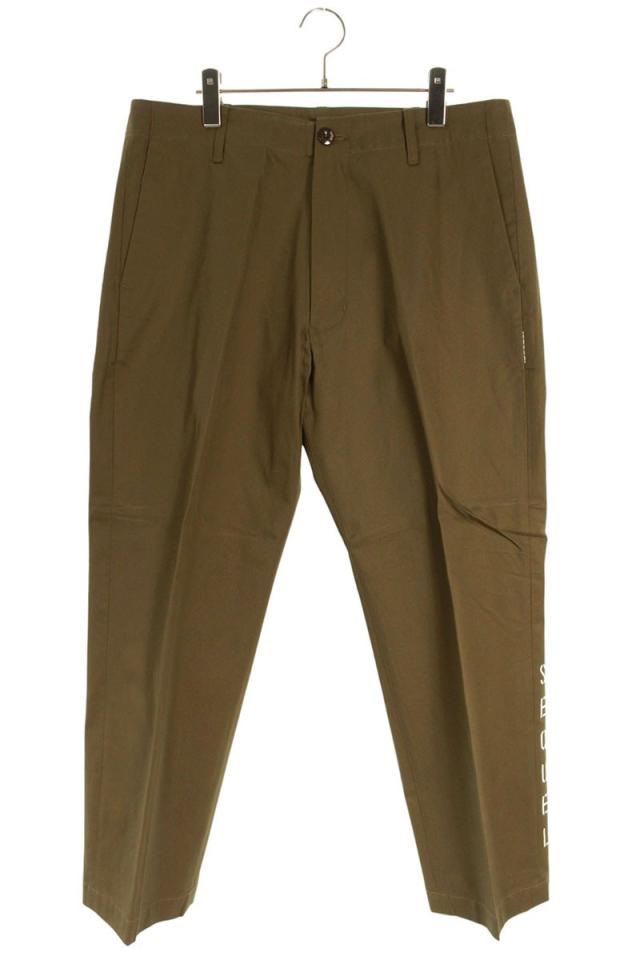 シークエル サイズ:L  TYPE-F ロゴプリントチノロングパンツ 中古 BS99