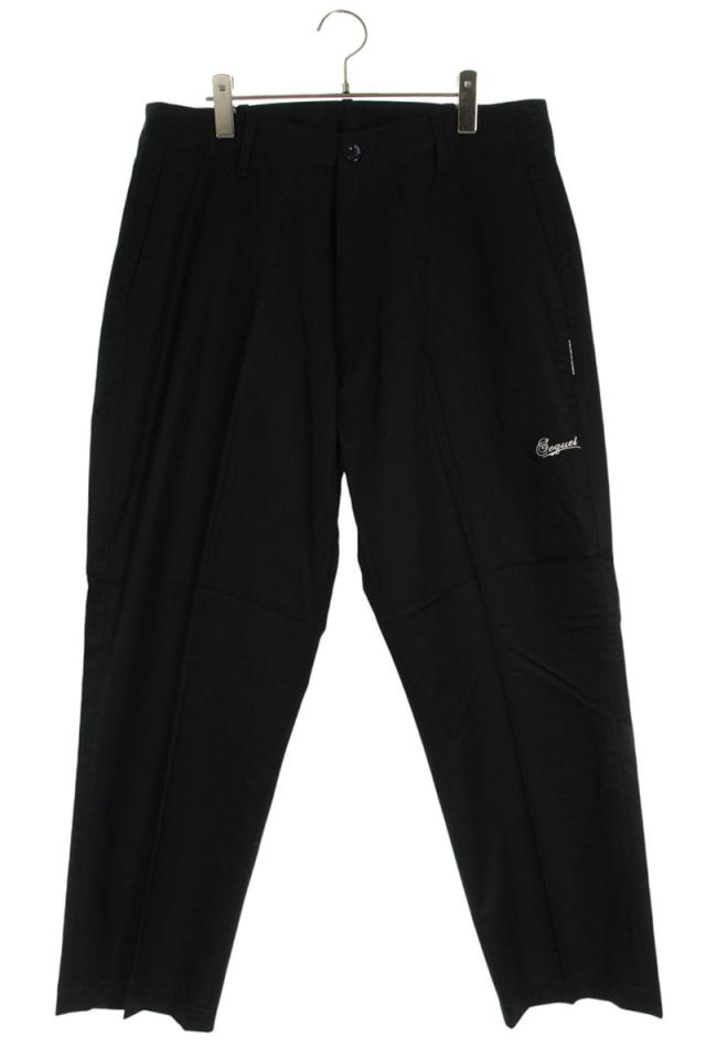シークエル サイズ:L  TYPE-XF ロゴプリントロングパンツ 中古 BS99