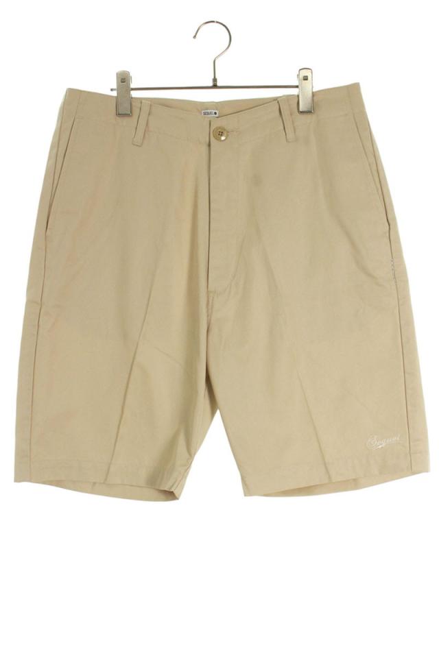 シークエル サイズ:L  TYPE-S ロゴプリントハーフパンツ 中古 BS99