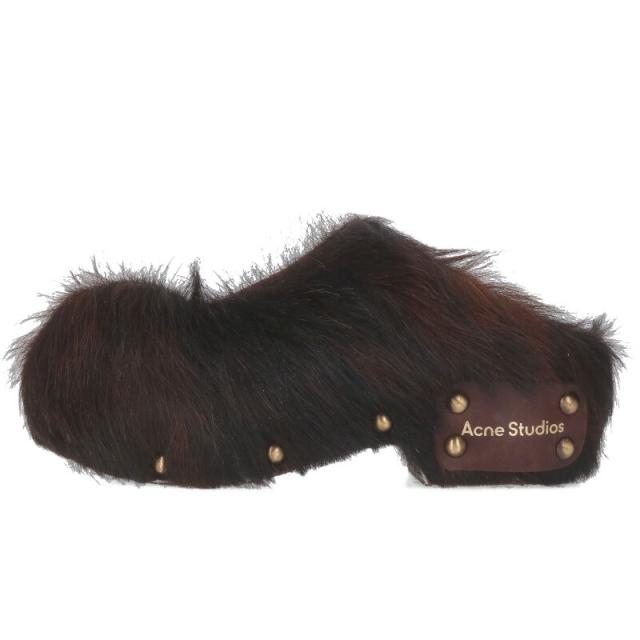 アクネストゥディオズ サイズ:36 スタッズファーミュールシューズ 中古 BS99