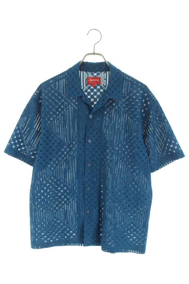 シュプリーム サイズ:S  20SS  Lace S S Shirt レース半袖シャツ 中古 BS99