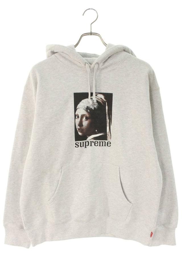 シュプリーム サイズ:M  20AW  Pearl Hooded Sweatshirt パールフーデッドスウェットシャツパーカー 中古 BS99