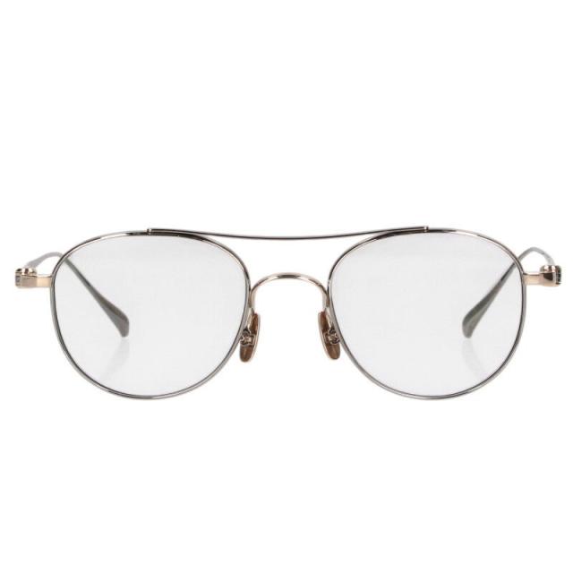 ユウイチトヤマファイブ サイズ:50□20　145  PALM SPRINGS-02 メタルフレーム眼鏡 中古 BS99