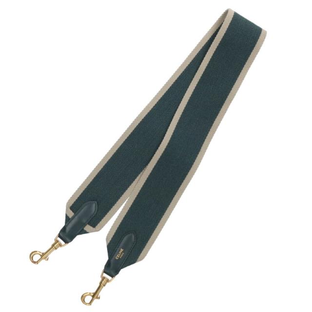 セリーヌ  テキスタイル&カーフスキンショートストラップ 中古 BS99