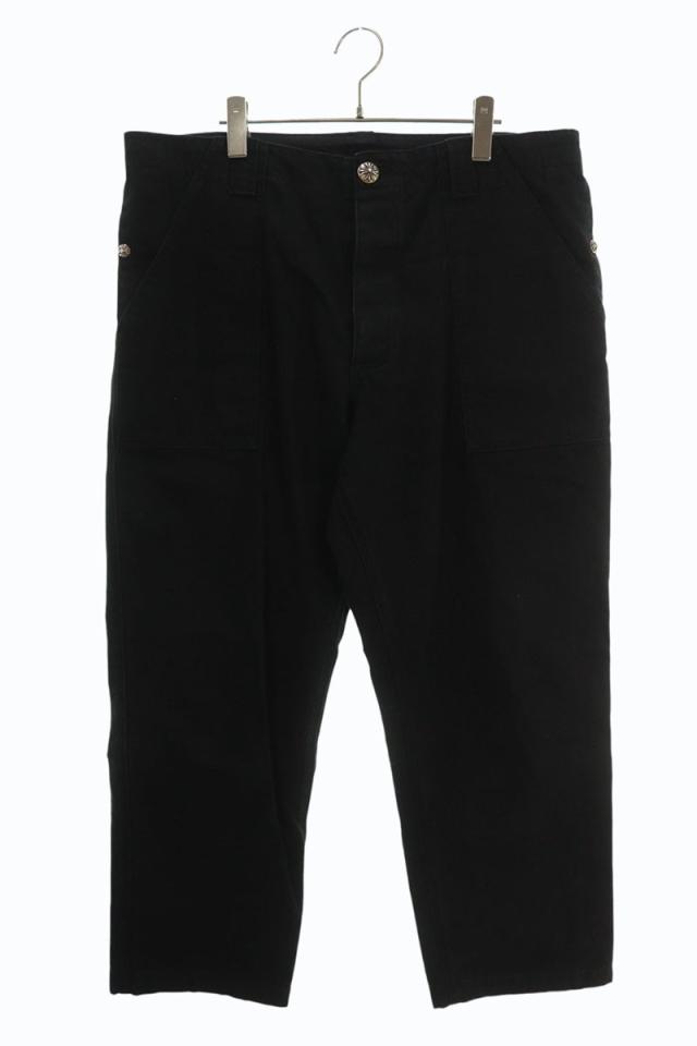 クロムハーツ サイズ:36インチ  CARPENTER CNVS BLK カーペンターロングパンツ 中古 SJ02