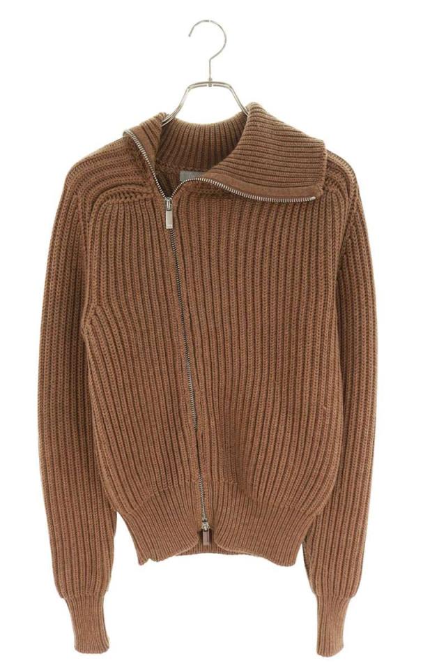 ディオールオム サイズ:XS  933M203AT979 ハイネックジップアップニット 中古 BS99