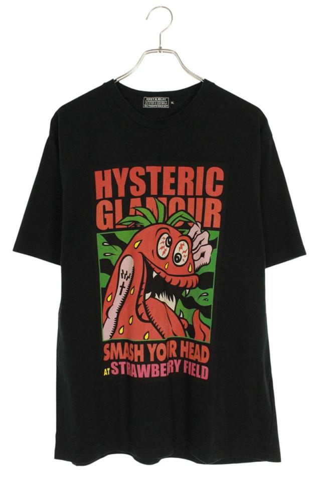 ヒステリックグラマー サイズ:XL  02251CT02 フロントプリントTシャツ 中古 BS99
