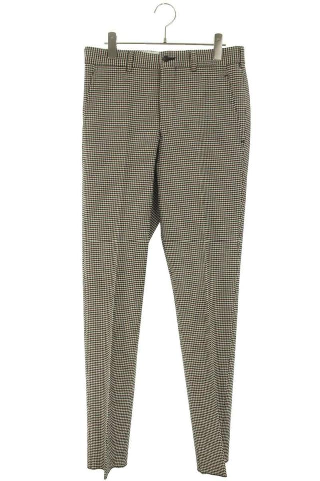 コムデギャルソンオムプリュス サイズ:SS  PT-P013 ハウンドトゥーストラウザースラックスロングパンツ 中古 BS99