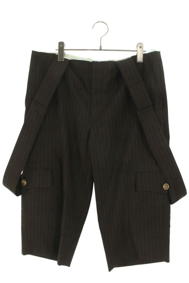 コムデギャルソンオムプリュス サイズ:XS  PO-P019 サスペンダークロップドパンツ 中古 BS99