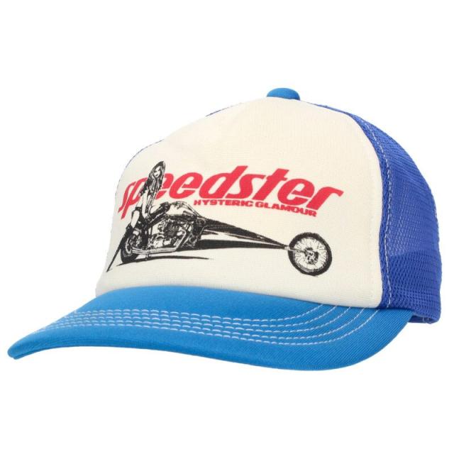 ヒステリックグラマー   02221QH05 プリントデザインメッシュキャップ 中古 BS99