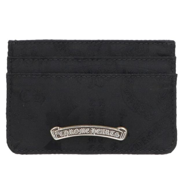 クロムハーツ   DOUBLE SIDE ダブルサイド 総柄ナイロンカードケース 中古 SJ02