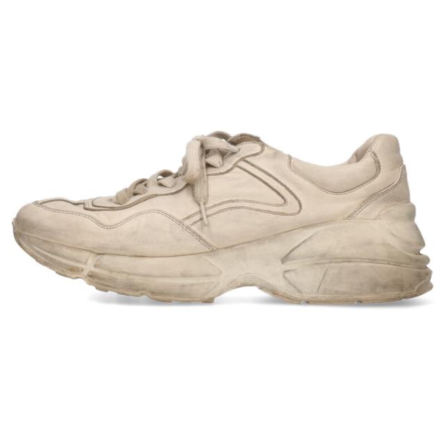 グッチ サイズ:7  498916 ヴィンテージ加工スニーカー 中古 BS99