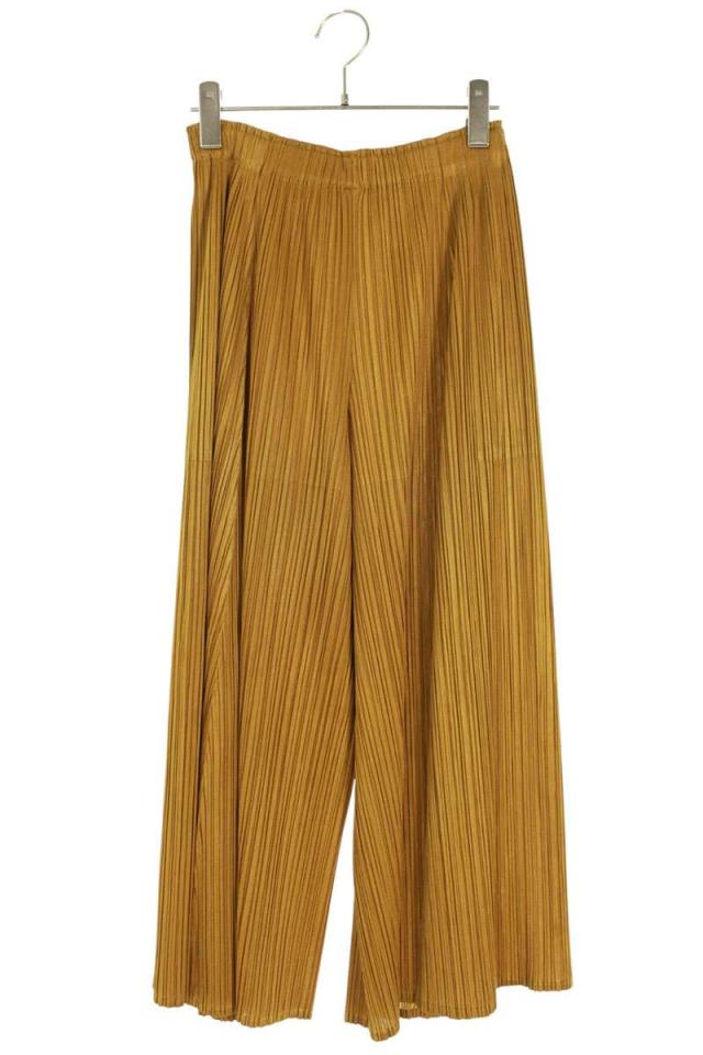 プリーツプリーズ サイズ:2  PP03-JF205 プリーツワイドロングパンツ 中古 BS99